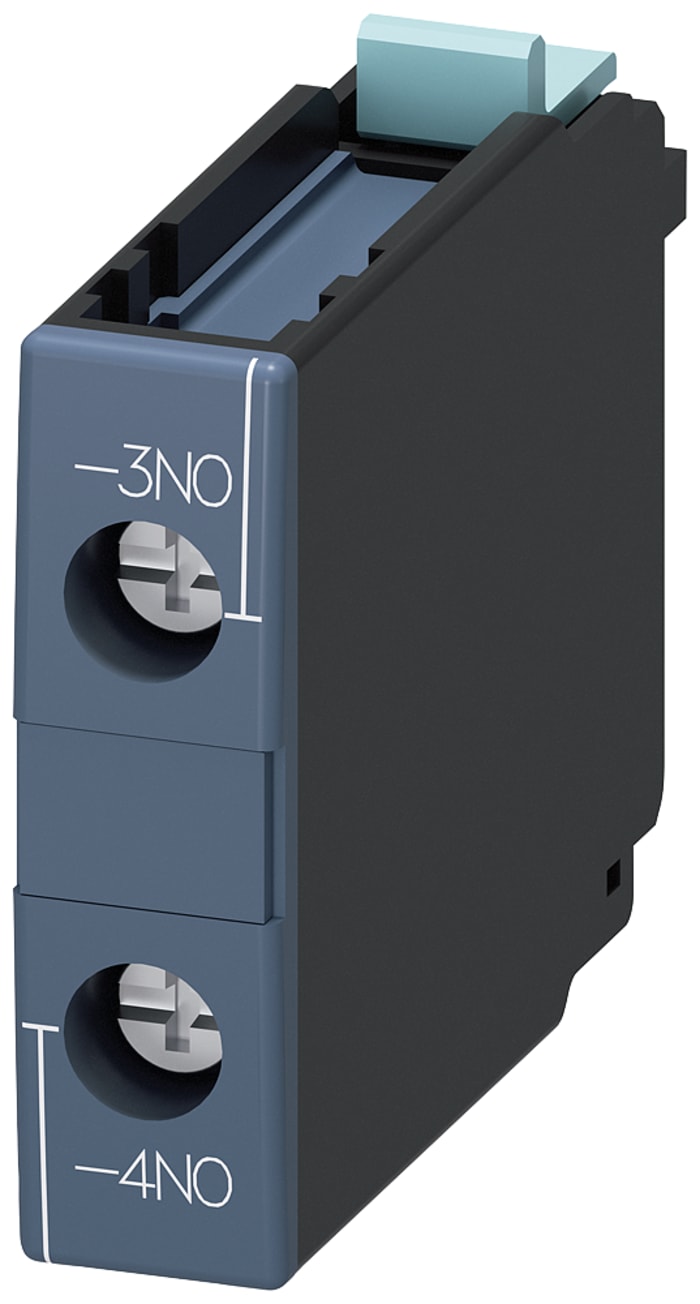 3RH1921-1CA10 Siemens | Siemens Auxiliary Contact, 1 Contact, 1NO, Snap ...