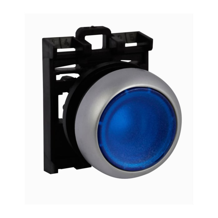 78635810 M22-DRL-B+M22-A Eaton | Cabezal de pulsador Eaton serie RMQ Titan M22, Ø 22mm, de color ...