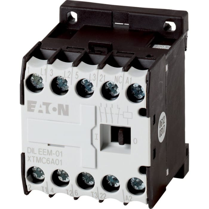 051650 DILEEM-01-G(24VDC) Eaton | Eaton xStart Contactor, 24 V dc Coil ...