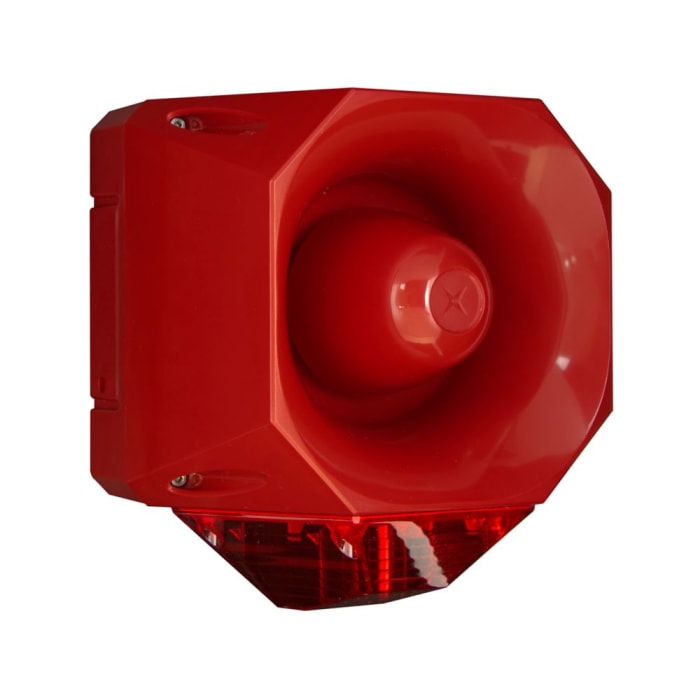 7022111FUL-0033 Eaton | Eaton Red Sounder Beacon, 230 V ac, IP66, Wall ...