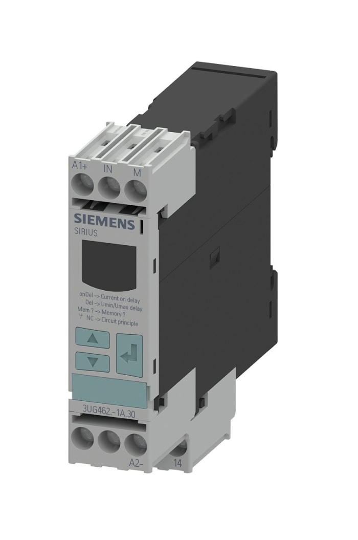 3UG4622-1AW30 Siemens | Siemens Current Monitoring Relay, 1 Phase, SPDT ... 3UG4622-1AW30 Siemens | Siemens Current Monitoring Relay, 1 Phase, SPDT ...