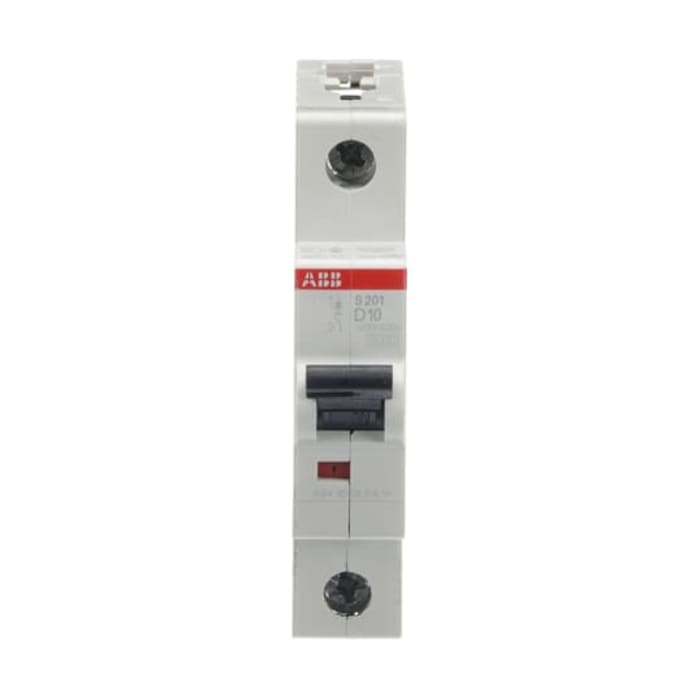2CDS251001R0101 S201-D10 ABB | Interruptor automático 1P, 10A, Curva Tipo D, Poder de corte 6 kA ...