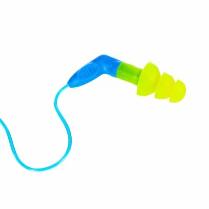 UF-01-014 3M E.A.R | 3M E.A.R Ultrafit X Series Blue, Yellow Reusable Corded Ear Plugs, 33dB ...