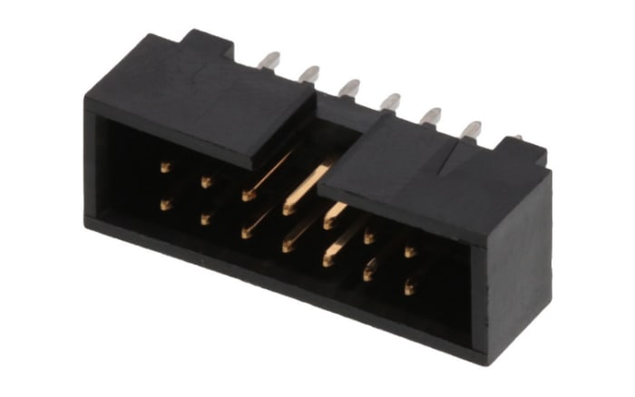 70246-1404 Molex | Molex C-Grid Series Vertical Through Hole PCB Header, 14 Contact(s), 2.54mm ...