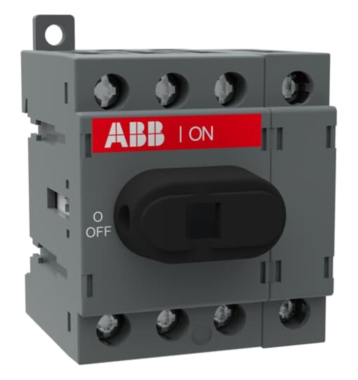 OT16F4N2 1SCA104829R1001 ABB | ABB 4P Pole DIN Rail Non Fused Isolator Switch - 16A Maximum ...