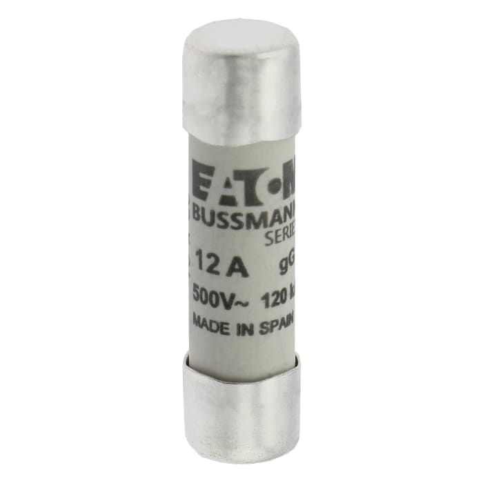 C10G12 Eaton | Eaton 12A Ceramic Cartridge Fuse, 10 x 38mm | 703-8380 | RS