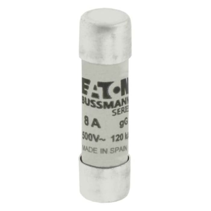 C10G8 Eaton | Eaton 8A Ceramic Cartridge Fuse, 10 x 38mm | 703-8383 | RS