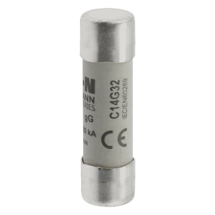 C14G32 Eaton | Eaton 32A Ceramic Cartridge Fuse, 14 x 51mm | 703-8431 | RS