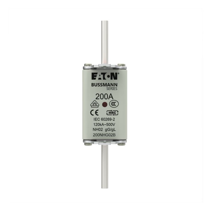 200NHG02B Eaton | Eaton 200A NH Fuse, NH02, 500V | 703-8734P | RS