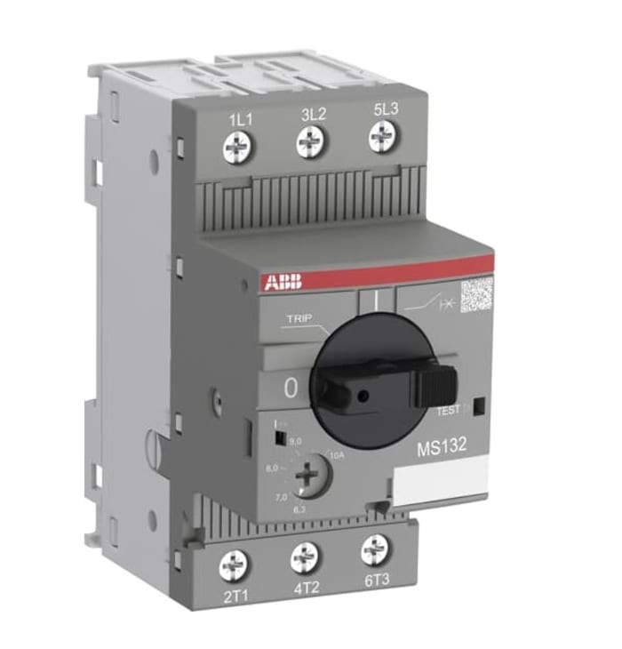 1SAM350000R1010 MS132-10 ABB | ABB 6.3 →10 A Motor Protection Circuit Breaker, 690 V | 711-6470 | RS