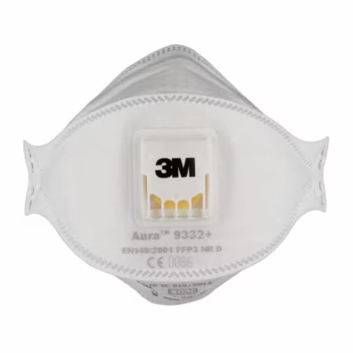 3M Aura 9332+ 3M | 3M Aura 9300 Series Disposable Respirator for ...