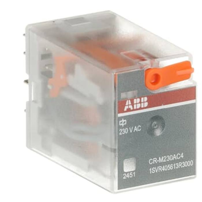 1SVR405613R3000 CR-M230AC4 ABB | ABB Plug In Power Relay, 230V ac Coil ...
