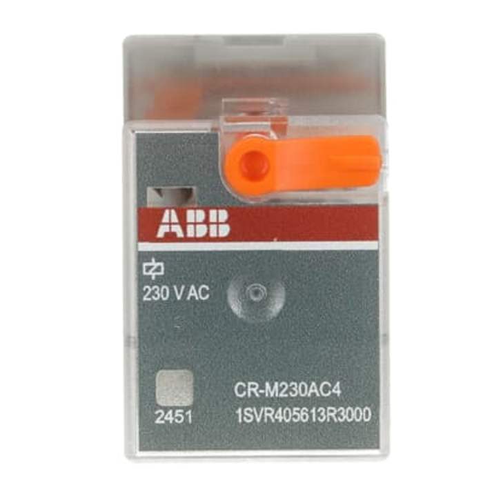 1SVR405613R3000 CR-M230AC4 ABB | ABB Plug In Power Relay, 230V ac Coil, 6A Switching Current ...