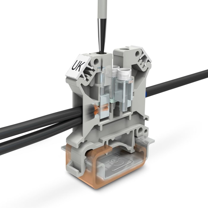 3001501 Phoenix Contact | Phoenix Contact 3001501 UK3 N Series Grey ...