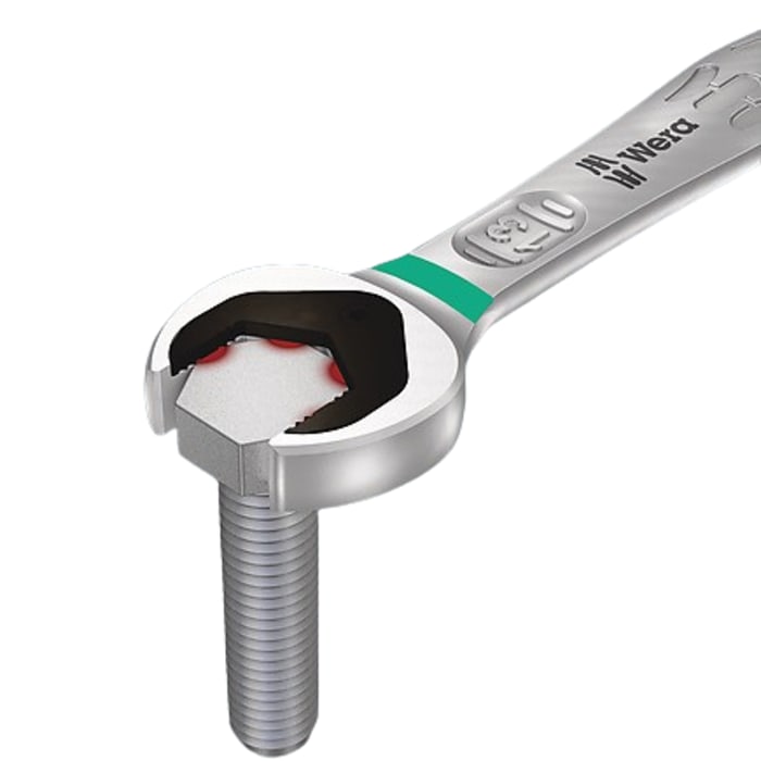 05073268001 Wera | Wera Combination Ratchet Spanner Nickel Chrome ...