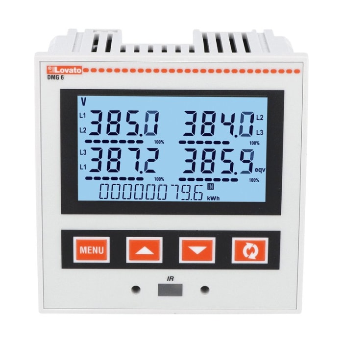 DMG600 Lovato | Lovato 1, 2, 3 Phase LCD Energy Meter, Type | 833-2695 ... DMG600 Lovato | Lovato 1, 2, 3 Phase LCD Energy Meter, Type | 833-2695 ...