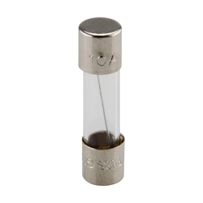 BK-GMA-10-R Eaton | Eaton 10A F Glass Cartridge Fuse, 5 x 20mm | 848 ...