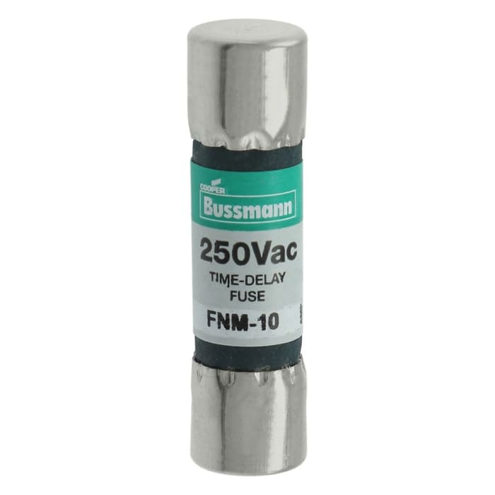 FNM-10 Eaton | Fusible de Cartucho de Melamina Eaton, serie FNM, 250 V ...