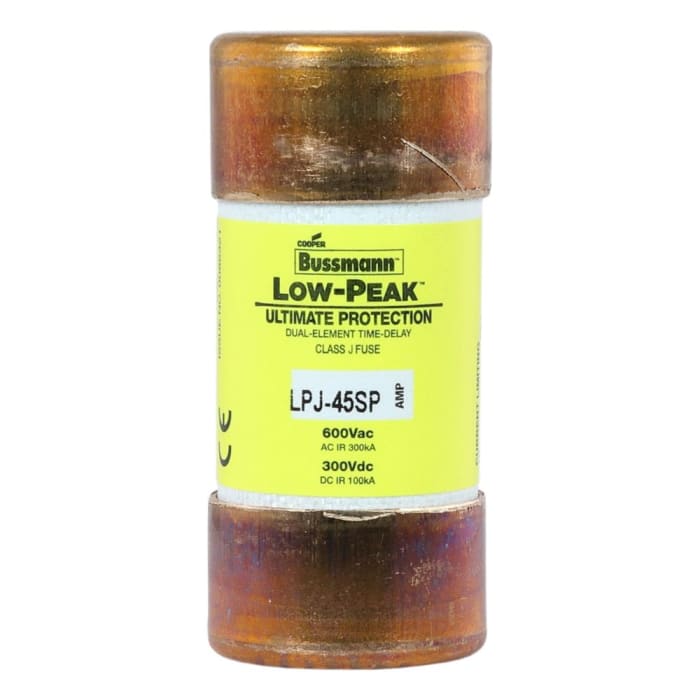 LPJ-45SP Eaton | Fusible Eaton Eaton Bussmann, 600V, 45A, T, CE, CSA-22.2, UL | 854-9008 | RS