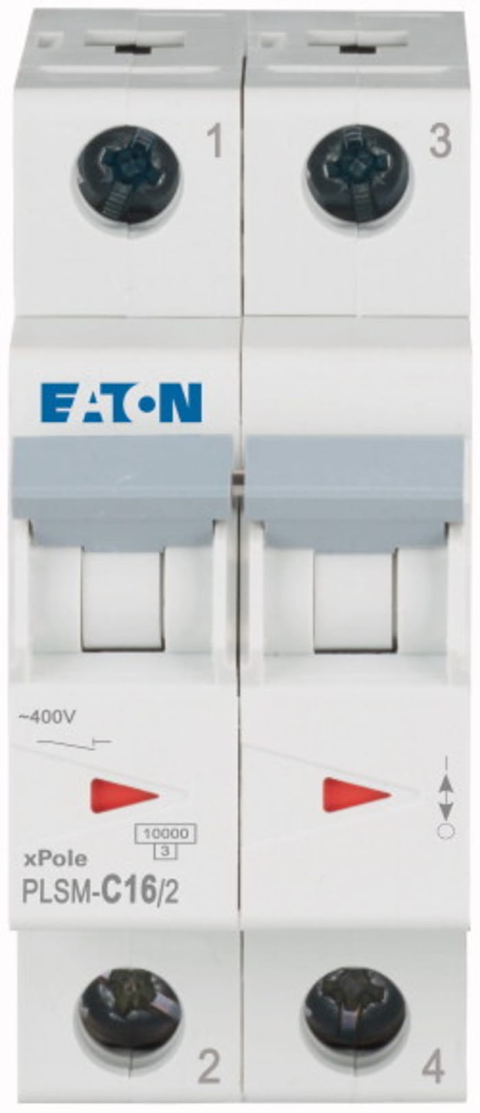 242405 PLSM-C16/2-MW Eaton | Eaton xPole MCB, 2P Poles, 16A Curve C, 48V DC, 10 kA Breaking ...