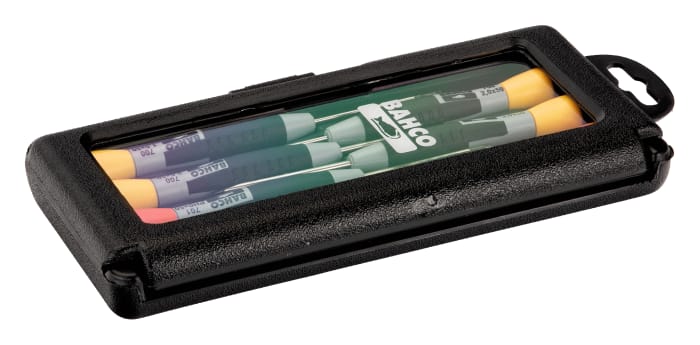 706-1 Bahco | Bahco Phillips; Slotted Precision Screwdriver Set, 6 ...