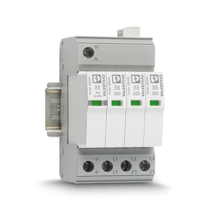2905340 Phoenix Contact | Phoenix Contact 3 Phase Surge Protector, 50kA ...