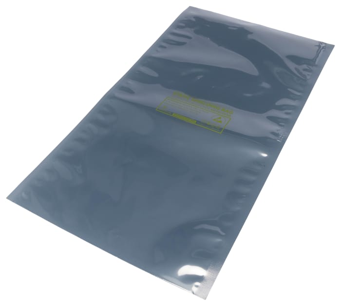 RS PRO | RS PRO Anti-Static Bag Silver Open Top 100 Per Pack | 707-135 | RS