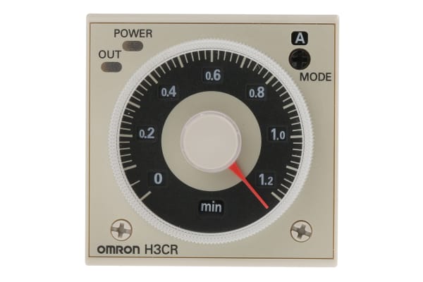 Omron DPDT Multi Function Time Delay Relay, ON Delay, 12 → 125 V dc, 24 ...