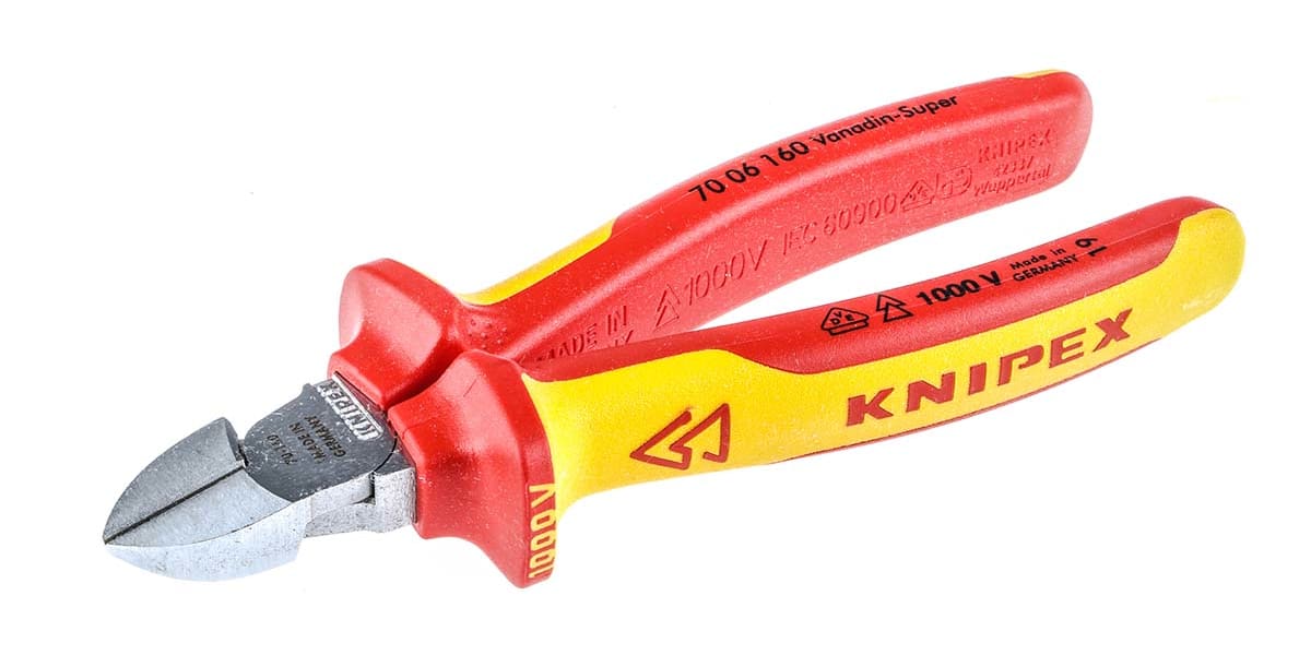 Knipex 160 mm Side Cutters - RS Components Indonesia