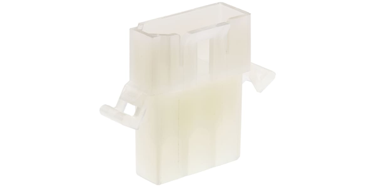 Molex, STANDARD .093" Male Connector Housing, 6.3mm Pitch, 3 Way, 1 Row ...