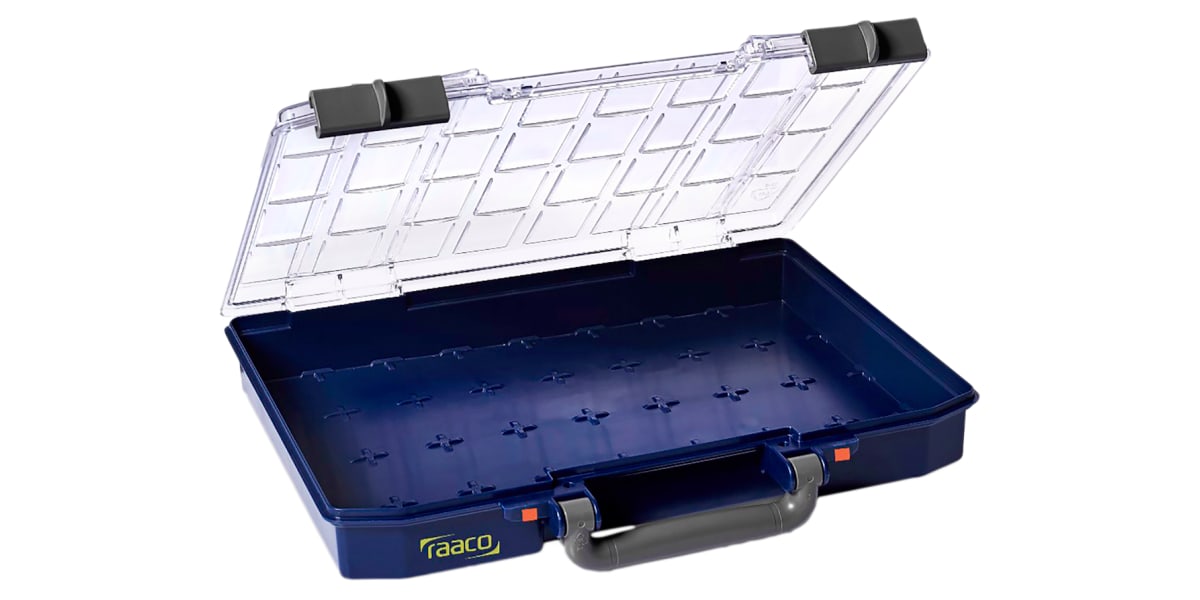 Raaco PP, Adjustable Compartment Box, 57mm x 337mm x 278mm - RS ...