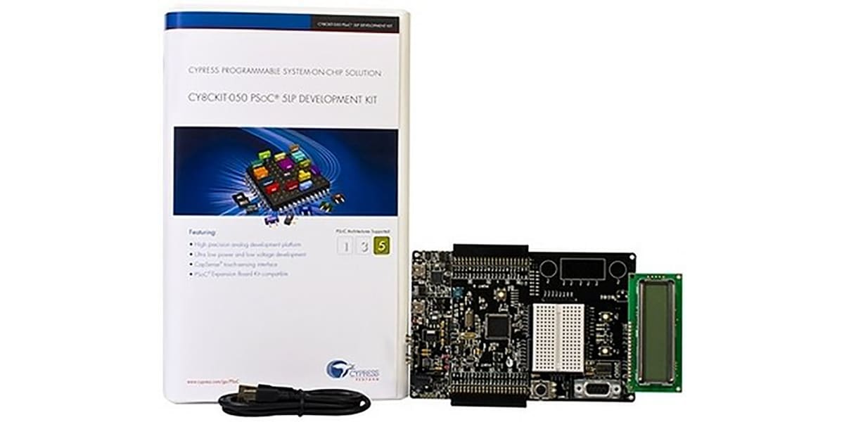 Cypress Semiconductor PSoC Development Board CY8CKIT-050B - RS ... Cypress Semiconductor PSoC Development Board CY8CKIT-050B - RS ...
