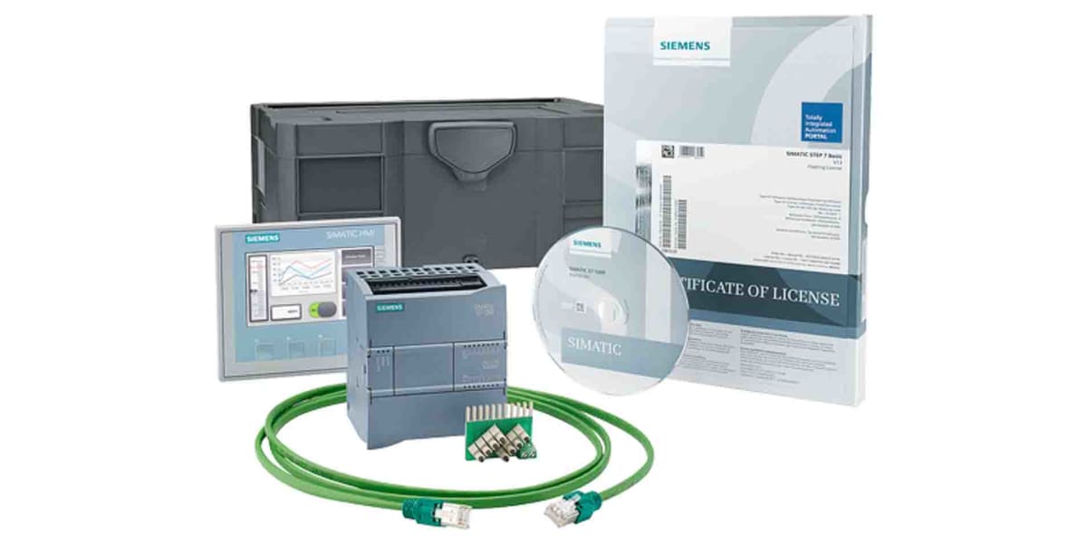 Siemens S7-1200 PLC CPU Starter Kit, For Use With SIMATIC S7-1200 ... Siemens S7-1200 PLC CPU Starter Kit, For Use With SIMATIC S7-1200 ...