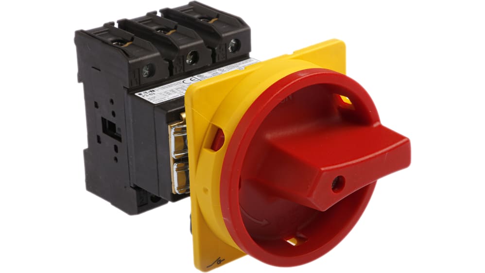 Eaton P3-63/EA/SVB Main Switch Built-in/red Safety Switch, 47% OFF