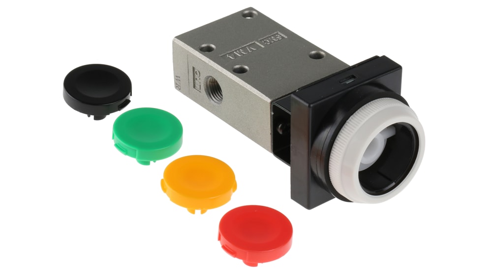 Push Button Pneumatic Hand Valve Pneumatic Mechanical Valve MOV 01