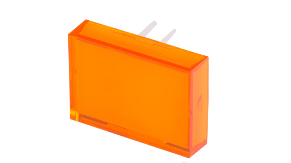 Orange Rectangle Button