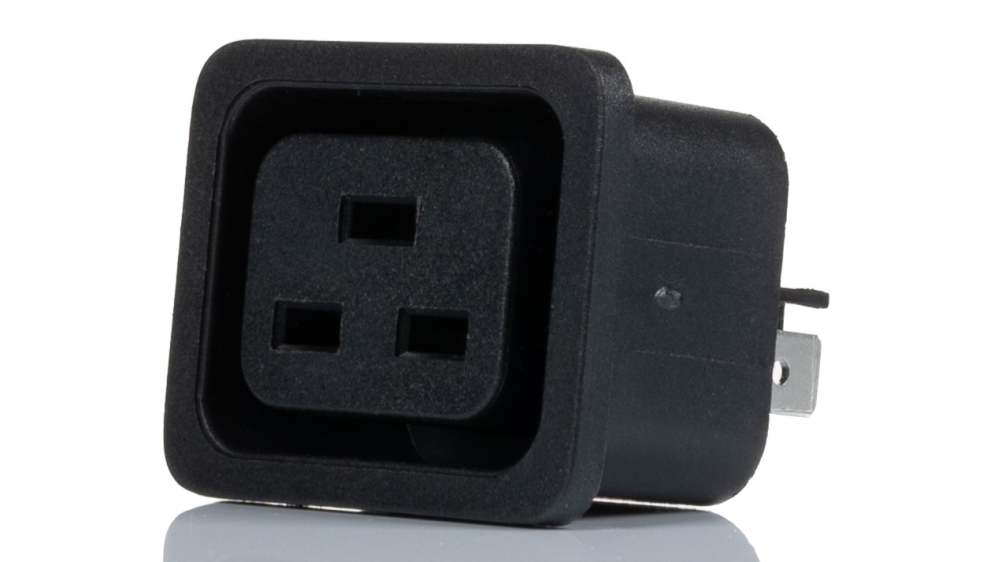 AC 250V 16A IEC 320 C19 C20 Panel Mount Plug Connector, 57% OFF