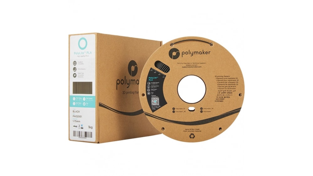 Polymaker PolyMax PLA フィラメント (1.75mm, 0.75kg) White ホワイト 3Dプリンター用 ...