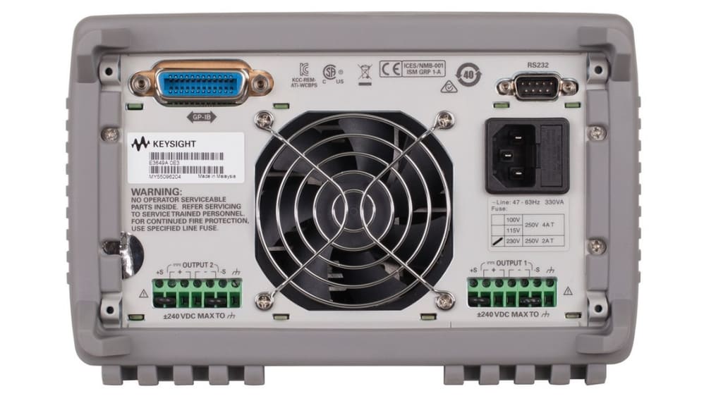 E3649A | Keysight TechnologiesE364XA ベンチ電源, 2出力, 0 E3649A | Keysight TechnologiesE364XA ベンチ電源, 2出力, 0