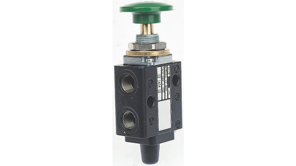Push Button Pneumatic Hand Valve Pneumatic Mechanical Valve MOV 01
