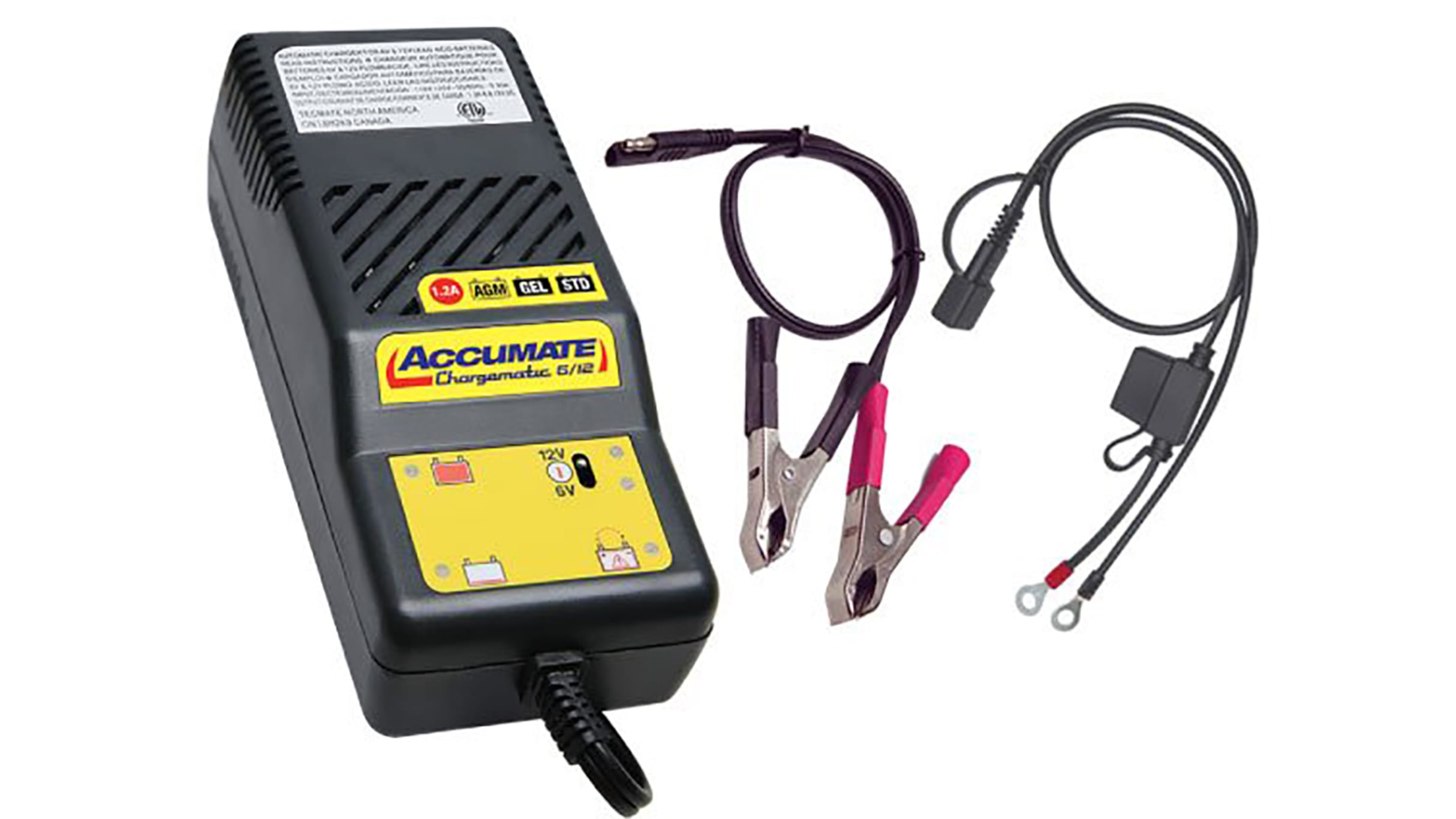 Tecmate Battery Charger Accumate Mini 6v 12v TM-84, 43% OFF