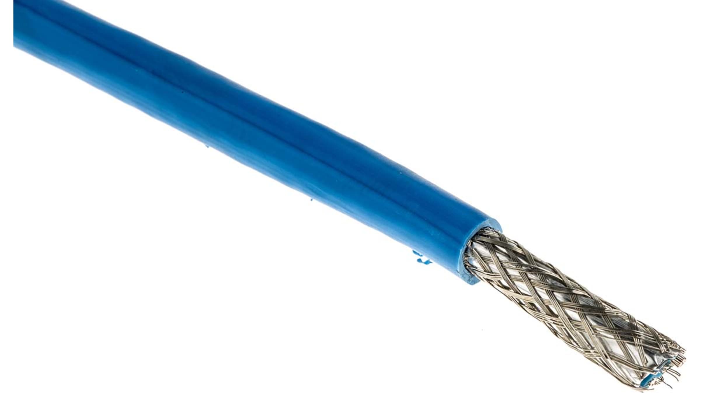 TWC-124-1A Trompeter Twinaxial Cable Twinax 124 Ohm Blue, 06/03/2024