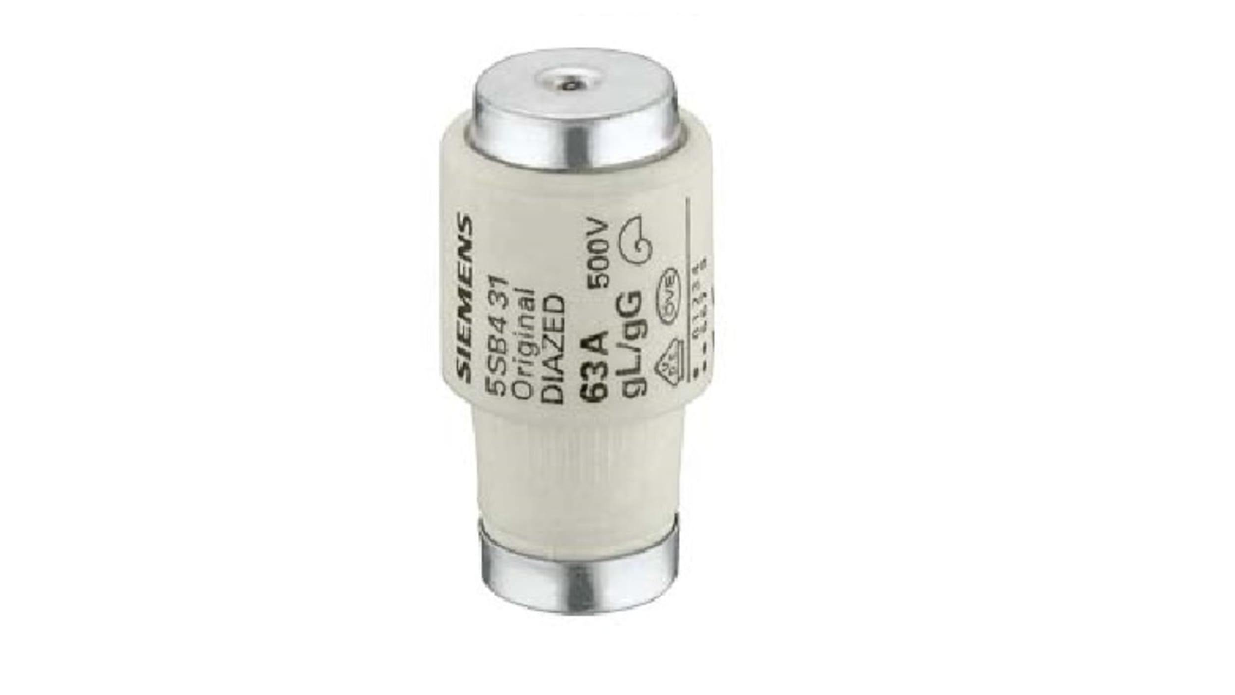 5SB211 Siemens DIAZED Fuse Link, Amps, 500V, 60% OFF