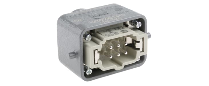 09330062601+19300061440 | Connecteur industriel HARTING série Han E, 6 ...