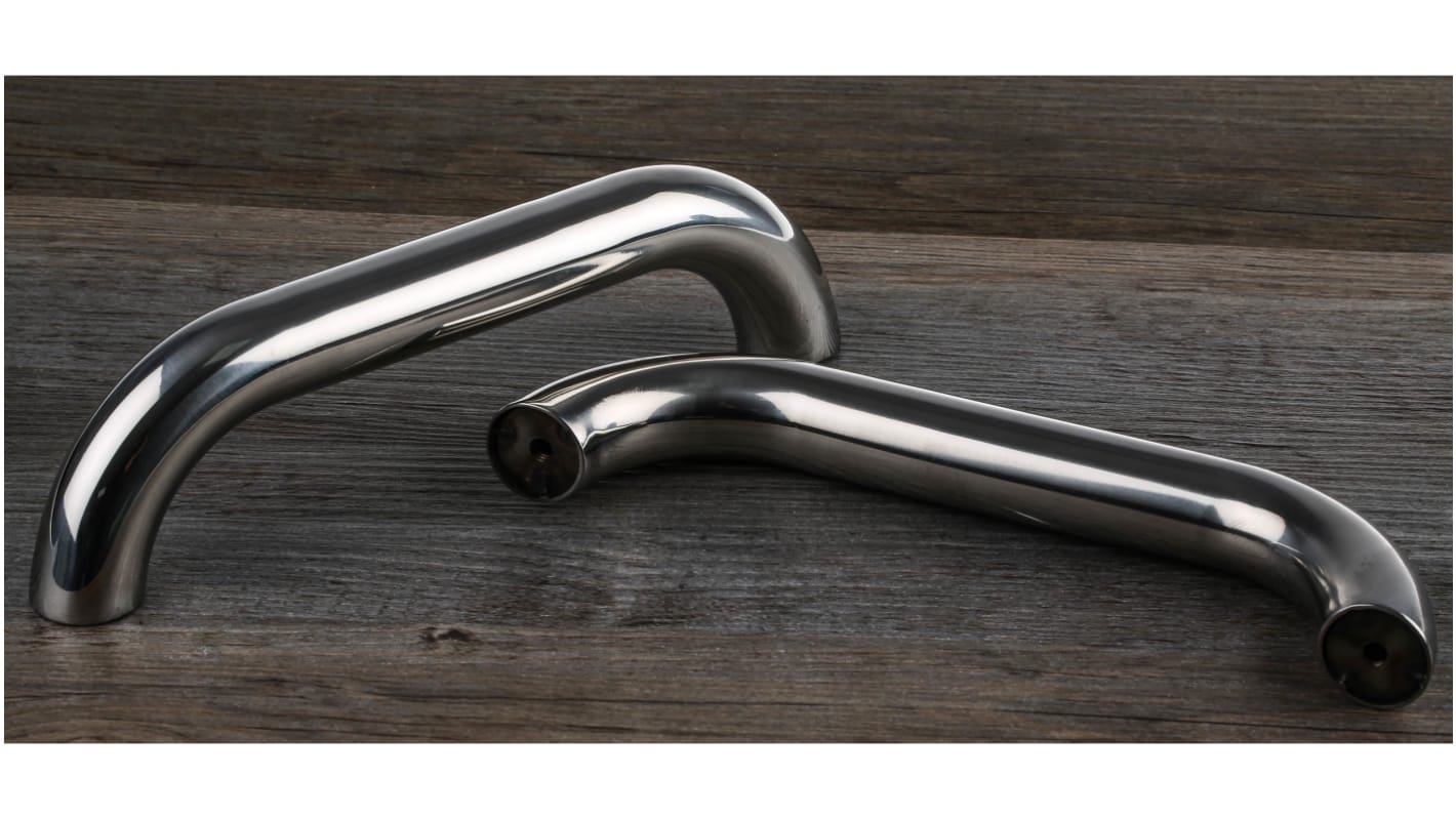 RS PRO Silver Stainless Steel Handle 60 mm Height, 25mm Width, 220mm ...