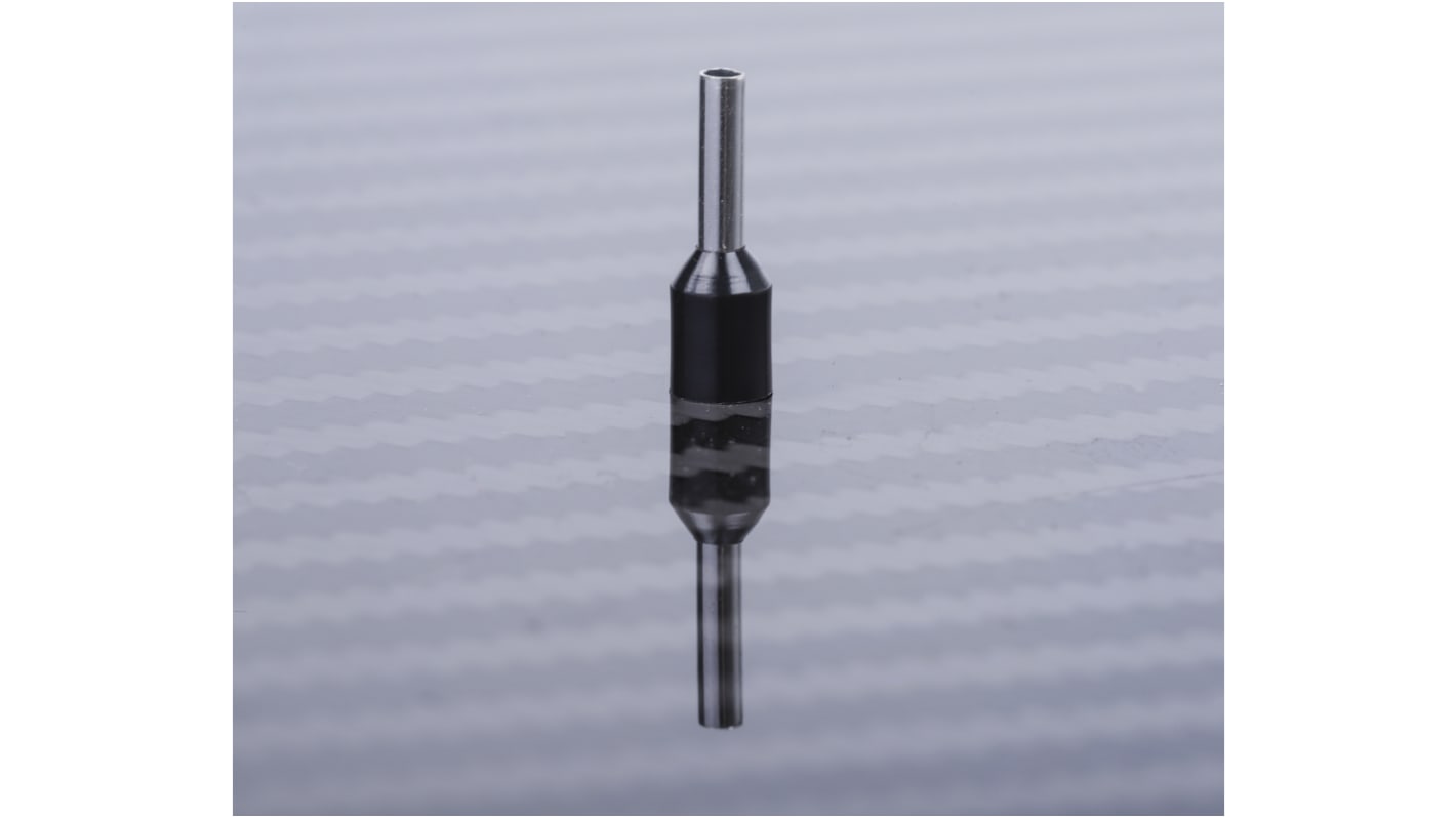 RS PRO Insulated Crimp Bootlace Ferrule, 8mm Pin Length, 2mm Pin ...