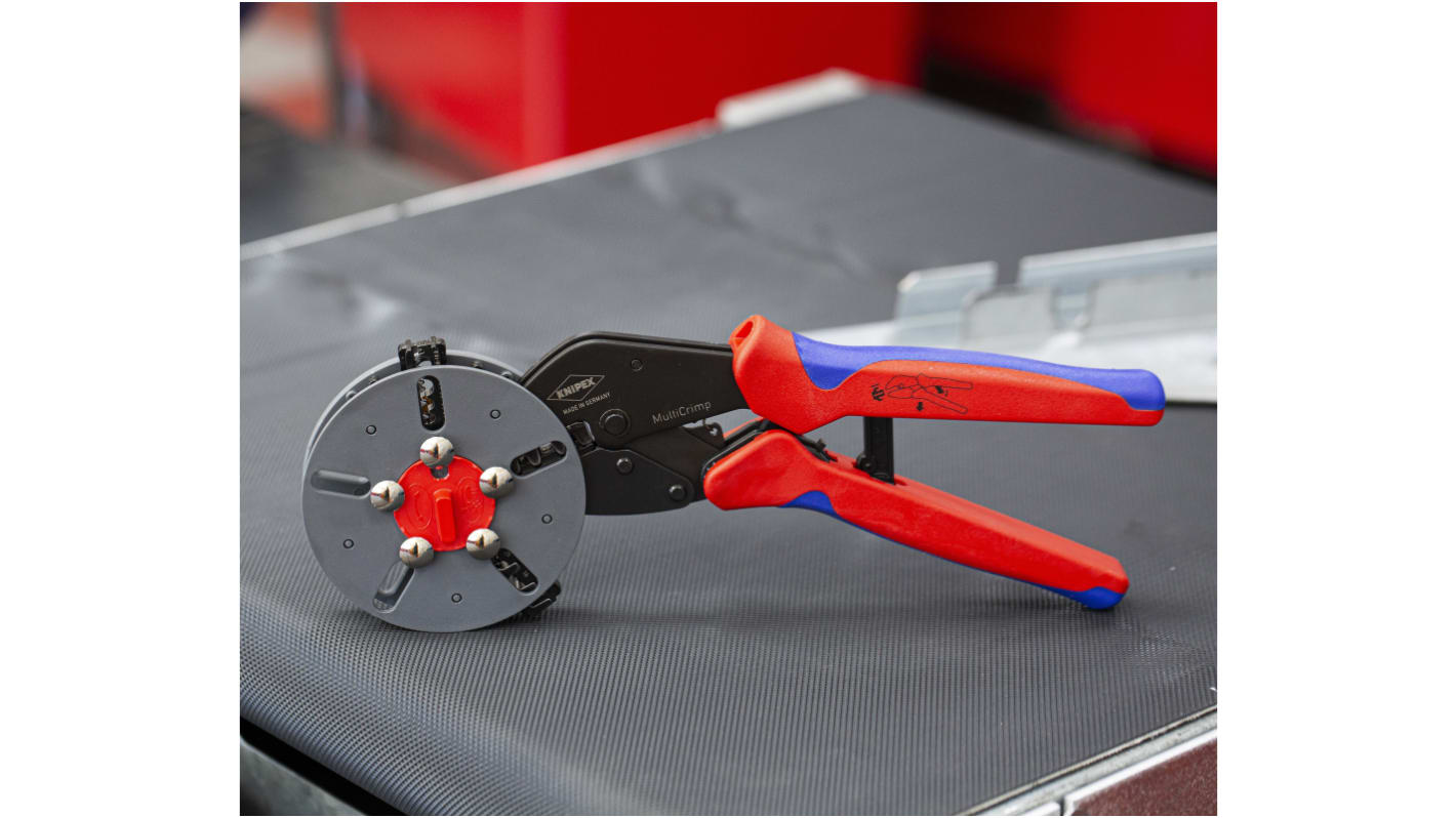 973302 | Knipex MultiCrimp Hand Ratcheting Crimp Tool for Uninsulated ...