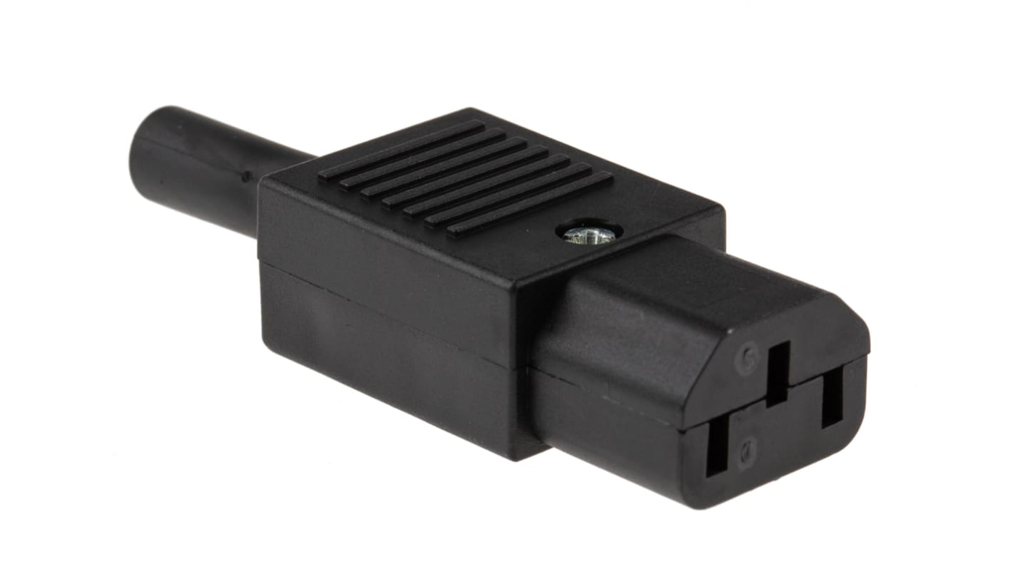 PX0587 | Bulgin C13 Cable Mount IEC Connector Socket, 10A, 250 V | RS