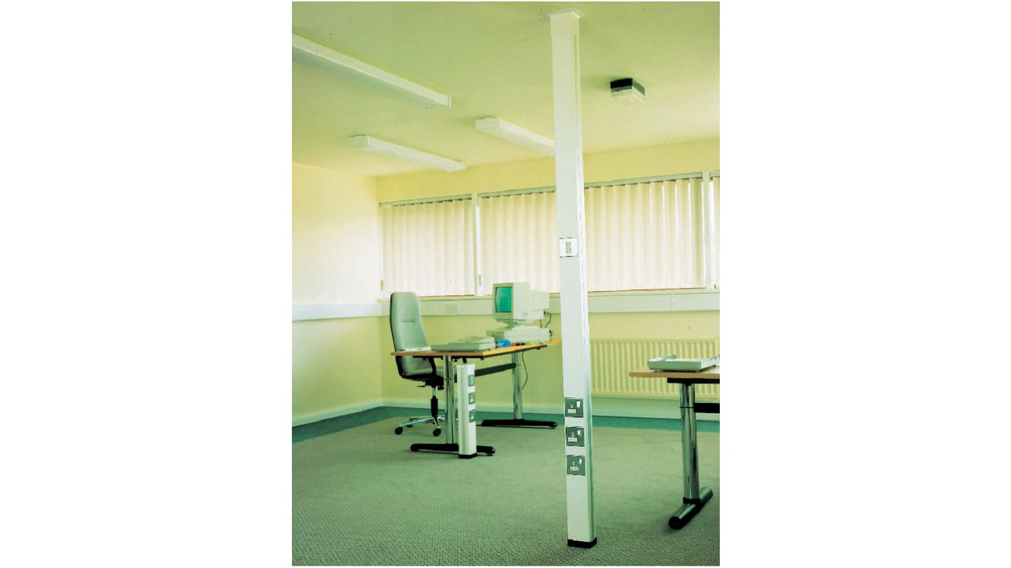 PPE1 | RS PRO Aluminium Cable Trunking Power Pole Extension | RS