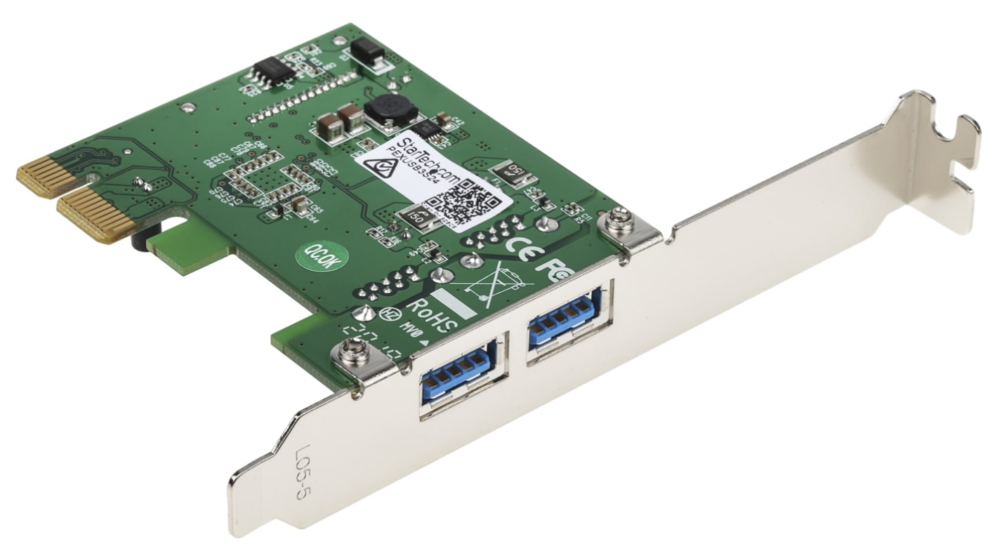 PEXUSB3S24 | StarTech.com 2 Port USB A PCIe USB 3.0 Card | RS